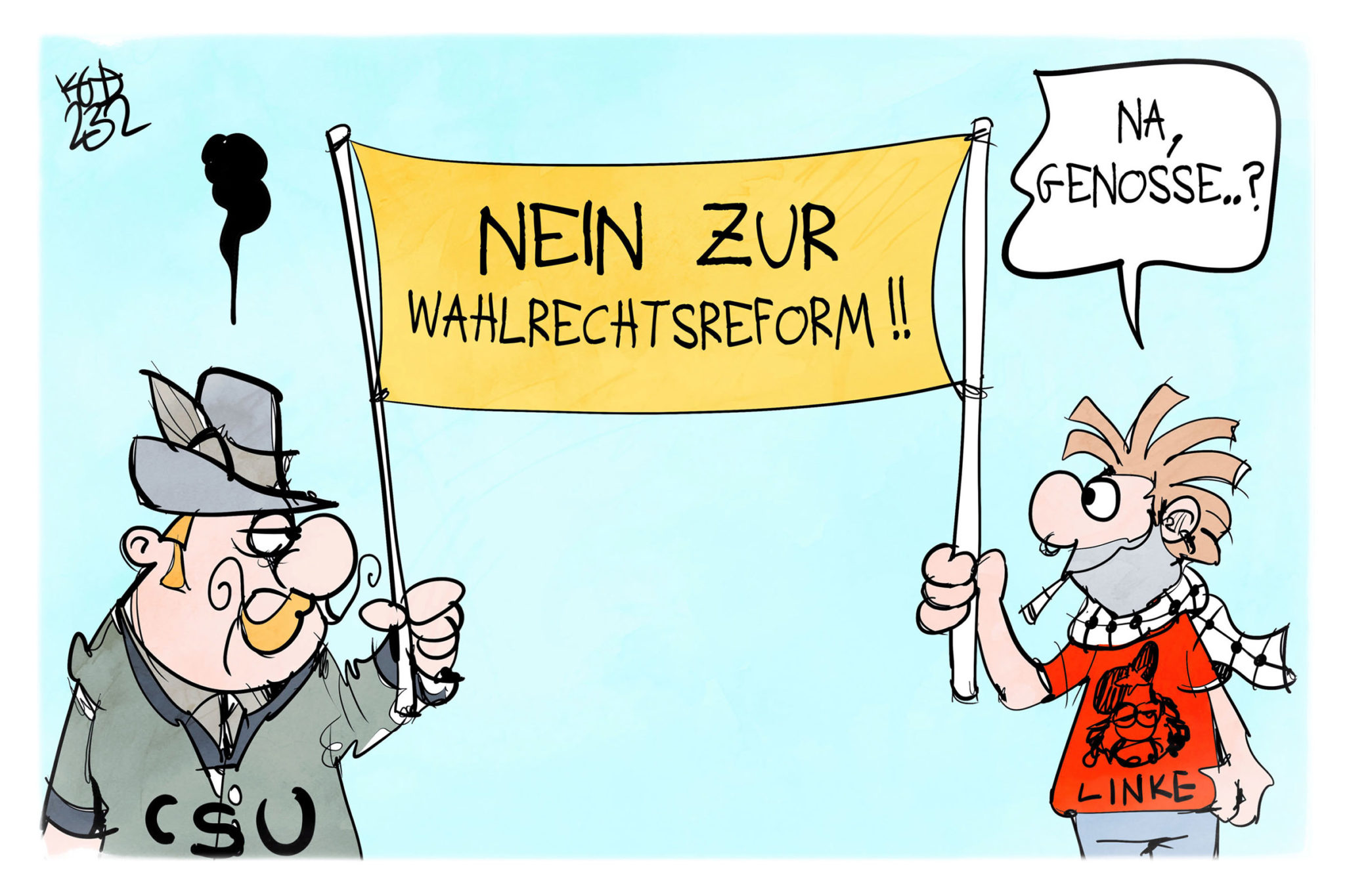 Montagslächeln: Wahlrechtsreform | Campact