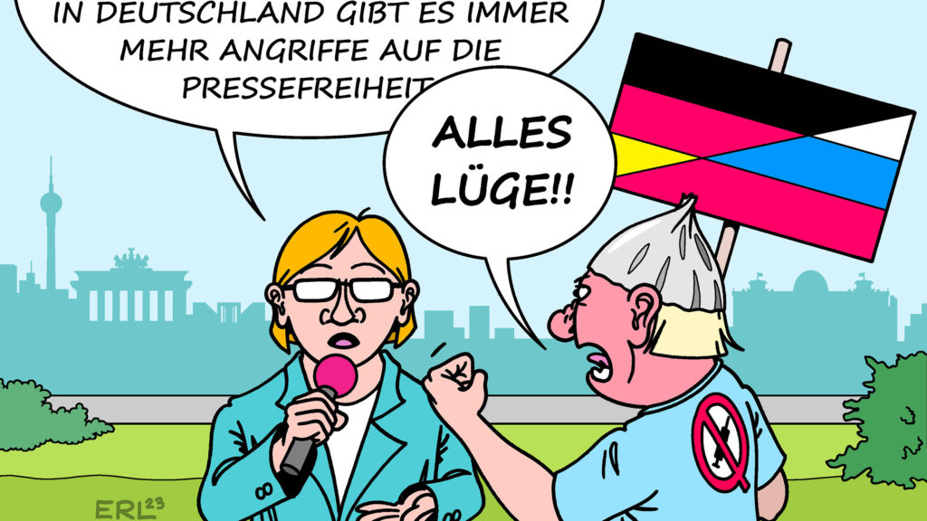 Montagslächeln: Pressefreiheit | Campact